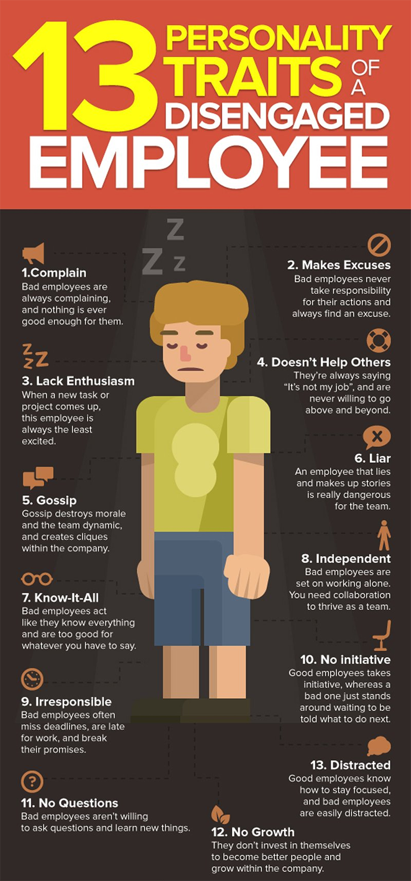 13 Traits Of A Disengaged Employee Xspy